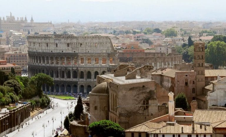 Colosseum Aerial View and Side View You Don't Want to Miss